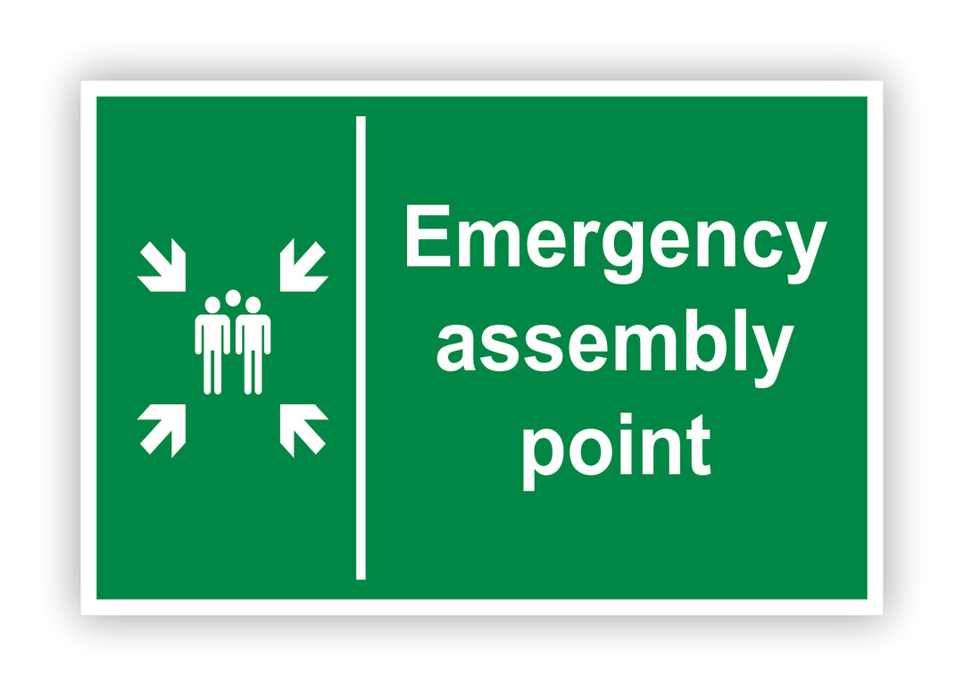 Assembly Point Sign – SignMarket